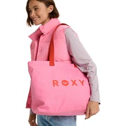 Strandtasche Roxy "Cool Summer", Damen, rosa (pink cosmos), Baumwolle, Taschen