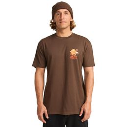 T-Shirt Billabong "Gimmicks", Herren, Gr. S, schwarz cedar, Obermaterial: 100% Walkfrottier;, Shirts T-Shirt