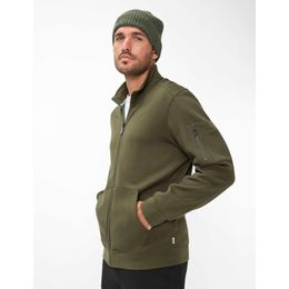 Brax Herren Sweatjacke Style SCOTT olive Gr&uuml;n Oliv, gr&uuml;n - oliv, Gr. L