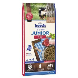 Bosch Junior Lamm & Reis Hunde-Trockenfutter ohne Gentechnik 15kg