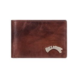 Brieftasche Billabong "Arch Leather", Damen, braun (chocolate), Leder, Kleinlederwaren Brieftasche