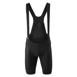 Fahrradhose Gonso "Ride Miles Bib Circle M", Herren, Gr. L, Normalgr&ouml;&szlig;en, schwarz, 78% Polyester, 22% Elasthan, Hosen Fahrradhose, Rutschsichere Beinabschl&uuml;sse mit Lasercut