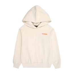 Napapijri Sweatshirt 'B-ADIGE' Jungen Größe 164 hellbeige / orange / schwarz