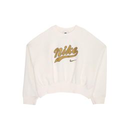 Nike Sportswear Sweatshirt M&auml;dchen Gr&ouml;&szlig;e 138/147 mokka / gold / offwhite