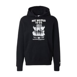 Nike Sportswear Sweatshirt 'Club' Herren Gr&ouml;&szlig;e XS schwarz / wei&szlig;