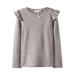 name it Shirt M&auml;dchen Gr&ouml;&szlig;e 98 grau