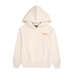 Napapijri Sweatshirt 'B-ADIGE' Jungen Gr&ouml;&szlig;e 164 hellbeige / orange / schwarz