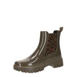 LEMON JELLY Gummistiefel 'RORY WOODLAND' Damen Gr&ouml;&szlig;e 38 braun / gr&uuml;n / schwarz Winterschuhe