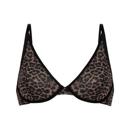 Hunkem&ouml;ller Hunkem&ouml;ller BH 'Tara' Damen Gr&ouml;&szlig;e 80 braun / schwarz