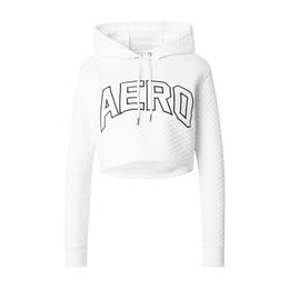 A&eacute;ropostale Sweatshirt Damen Gr&ouml;&szlig;e XS schwarzmeliert / offwhite