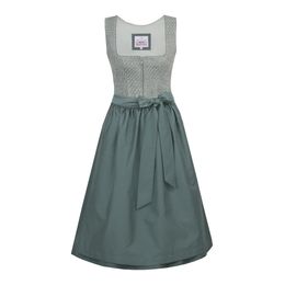 Marjo Dirndl 'Zenting' Damen Gr&ouml;&szlig;e 46 schilf / pastellgr&uuml;n