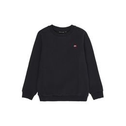 Napapijri Sweatshirt 'Balis C 2' Jungen Gr&ouml;&szlig;e 170/176 rot / schwarz / wei&szlig;