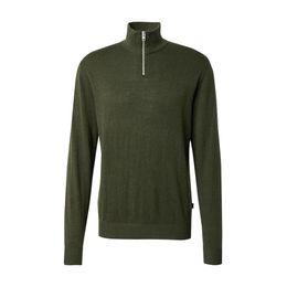 Jack & Jones JACK & JONES Pullover 'JJEEmil' Herren Gr&ouml;&szlig;e M dunkelgr&uuml;n