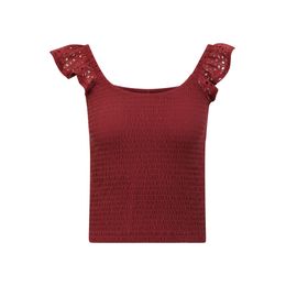 Only Petite Top 'ONLGWEN' Damen Gr&ouml;&szlig;e XXS weinrot