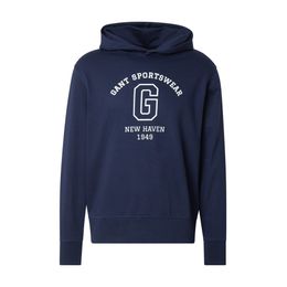 Gant Sweatshirt Herren Gr&ouml;&szlig;e XL dunkelblau / wei&szlig;