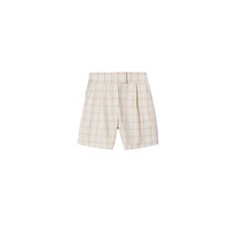 Mango Shorts 'Miri' Damen Gr&ouml;&szlig;e 34 elfenbein / hellblau / hellrot / wei&szlig;