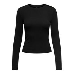 Only Shirt 'ONLCHECKIE' Damen Gr&ouml;&szlig;e S schwarz