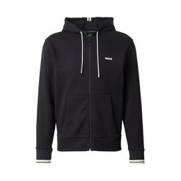 BOSS Sweatjacke Herren Gr&ouml;&szlig;e 6XL schwarz
