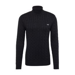 Gant Pullover Herren Gr&ouml;&szlig;e S schwarz / wei&szlig;