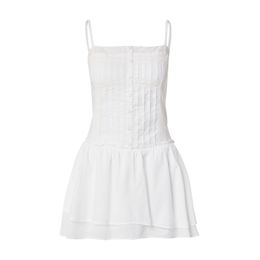 Hollister Kleid 'Heritage' Damen Gr&ouml;&szlig;e 42 wei&szlig; Sommerkleid