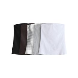 The Set Top female Brown, Grey, Black, White size 18