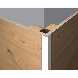 Egger Faltleiste 'DecoWall FL201' wei&szlig; 2400 x 22 x 22mm