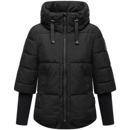 Navahoo Wintrjacke 'Lotusherz XIV' Damen Gr&ouml;&szlig;e XL schwarz Winterjacke