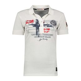 Geographical Norway Poloshirt "Kerry" in Wei&szlig; - 69% | Gr&ouml;&szlig;e S | Damen-tops