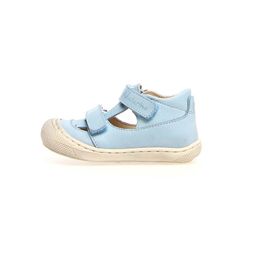 Naturino Leder-Halbsandalen "Puffy" in Hellblau - 49% | Gr&ouml;&szlig;e 21 | Babysandalen