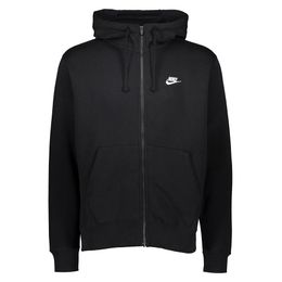 Nike Sportswear Sweatjacke "NSW Club" in Schwarz - 57% | Größe XL | Herren-sweatshirts-jacken