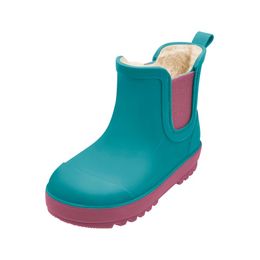 Playshoes Gummistiefel Jungen Größe 25 petrol / pink