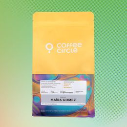 Coffee Circle Ma&iacute;ra Gomez Kaffee, 250 g ganze Bohne, washed, Arabica Kaffee aus Kolumbien, Noten von Praline & Mandarine, fruchtiger Geschmack