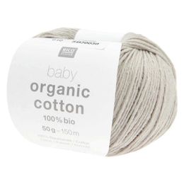 Baby Organic Cotton von Rico Design, Grau, aus Baumwolle