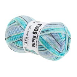 Sockenwolle Super Soxx Greek Myths 4-fach von Lang Yarns, Atlas, aus Schurwolle