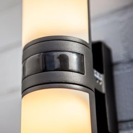 Lutec Cyra Wandleuchte, LED mit Bewegungsmelder, 5198102118,
