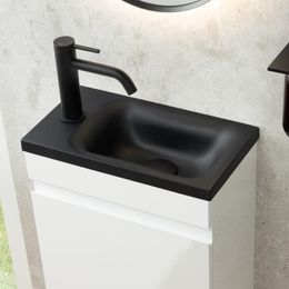 rivea Picabo Handwaschbecken B: 40 H: 10 T: 22 cm, mit pflegeleichter Oberfl&auml;che, BR0576BM,