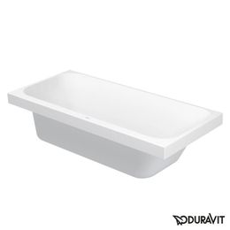 Duravit Happy D.2 Rechteck-Badewanne, Einbau, 700313000000000,