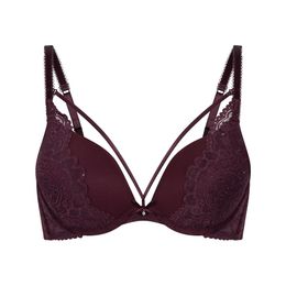 Hunkemöller Hunkemöller BH 'Isadora' Damen Größe 80 weinrot