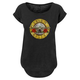 F4NT4STIC T-Shirt 'Guns 'n' Roses Vintage Bullet Logo' Damen Gr&ouml;&szlig;e 5XL schwarz