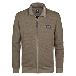 PETROL INDUSTRIES Zip-Up Hoodie 'Kenai' male Brown size S