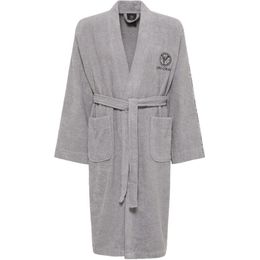 Carlo Colucci Short Bathrobe male Grey size XL