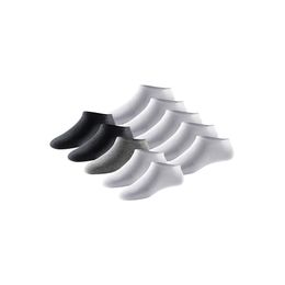 Schiesser Ankle Socks ' Bluebird ' female Grey, Black, White size 35-38