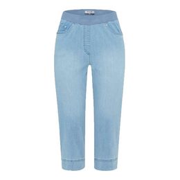 Brax - ProForm Slim-Caprihose Modell Pamina Capri, denim, Gr. 23 - Baumwolle