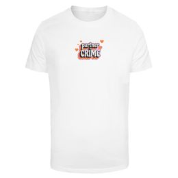 F4NT4STIC T-Shirt 'Partner In Crime' Herren Gr&ouml;&szlig;e XL altrosa / schwarz / wei&szlig;