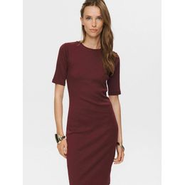 N&uuml;mph N&Uuml;MPH Kleid 'NURILEY' Damen Gr&ouml;&szlig;e 34 weinrot Winterkleid