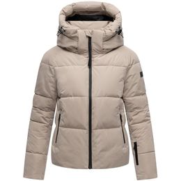Navahoo Winter Jacket 'Frostherz XIV' female Beige size M