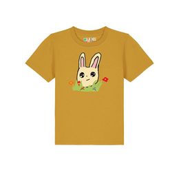 Watabout.kids Shirt 'Osterhase Mit Blumen' girl Yellow size 134/146