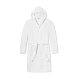 Schiesser Long Bathrobe ' Essentials ' female White size S