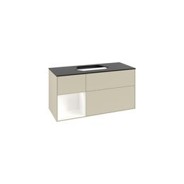 Villeroy & Boch V&B Waschtischunterschrank Finion 120cm, Pl b m, Rg l w m Lac, si Gr m Lac ; Villeroy & Boch (F412MTHJ)