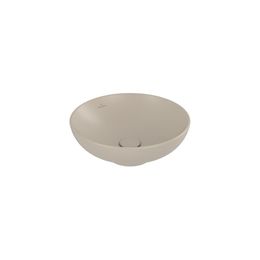 Villeroy & Boch V&B V&B Aufsatzwaschtisch Loop& Friends d 42cm, m &Uuml;L, Alm. C+, ohne Hahnlochbank ; Villeroy & Boch (4A4600AM)